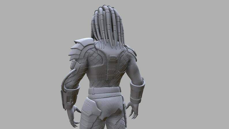 🗿 Predator・ STL File for ・Cults