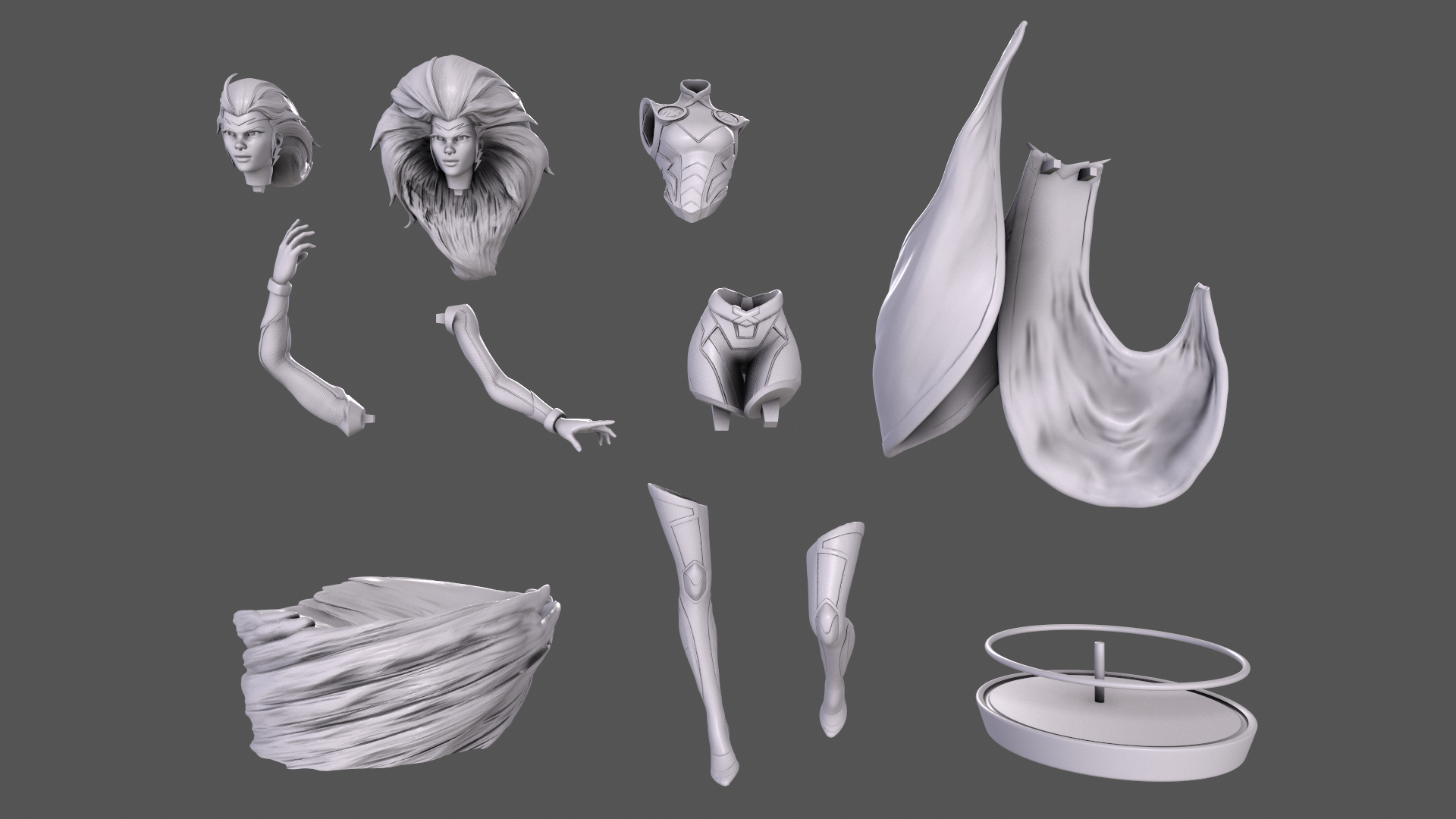 👾 strom X-men stl・ STL File for ・Cults