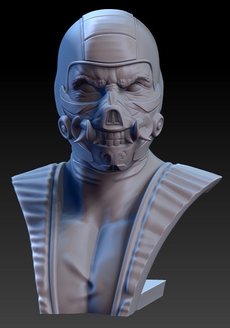 STL file Mortal Kombat more faces for your MK bust 👤 ・3D printable ...