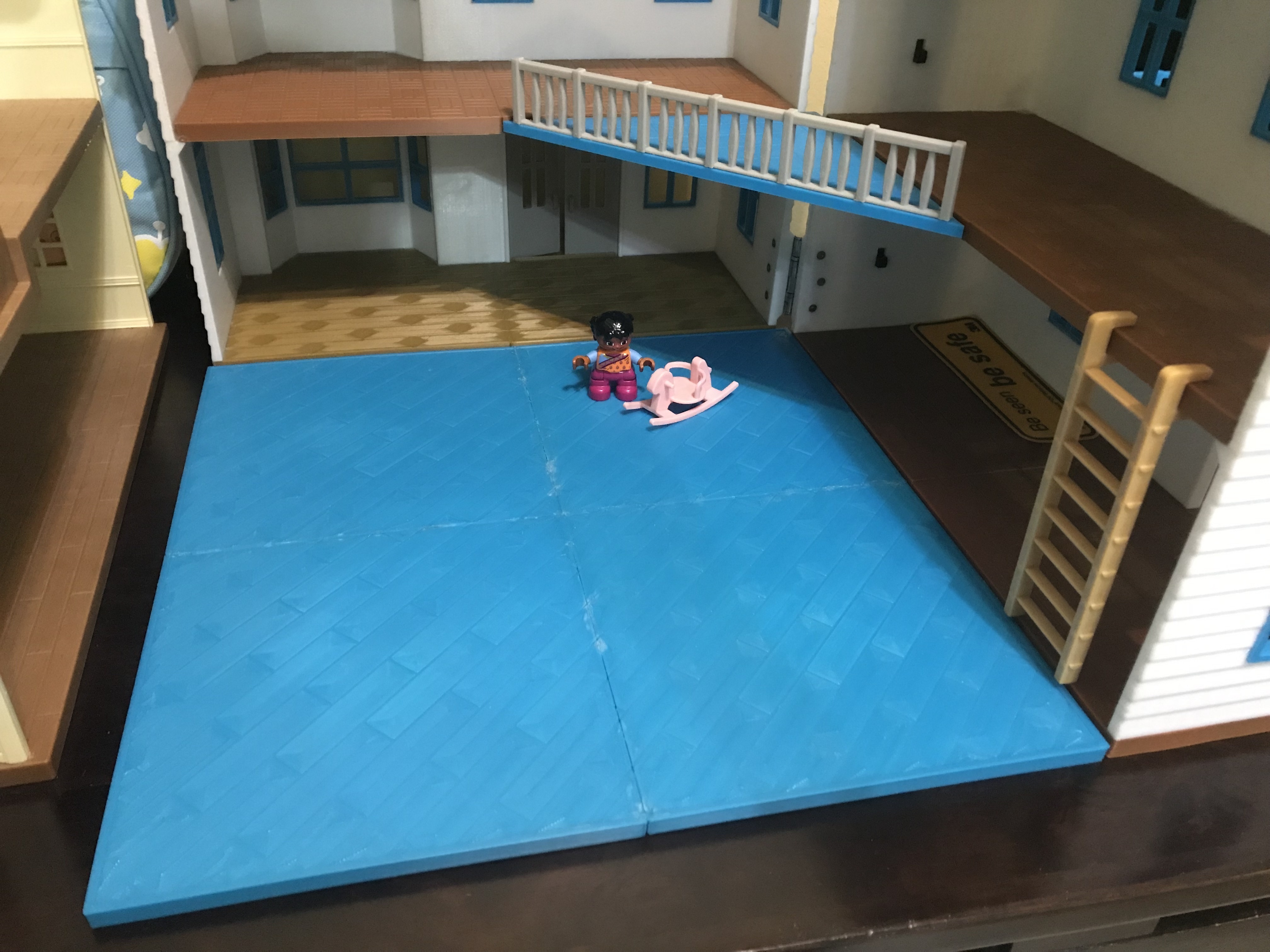 Free STL file Doll House, 380 x 400mm (Mid_Floor-Expansion) 🏠 ・3D print ...