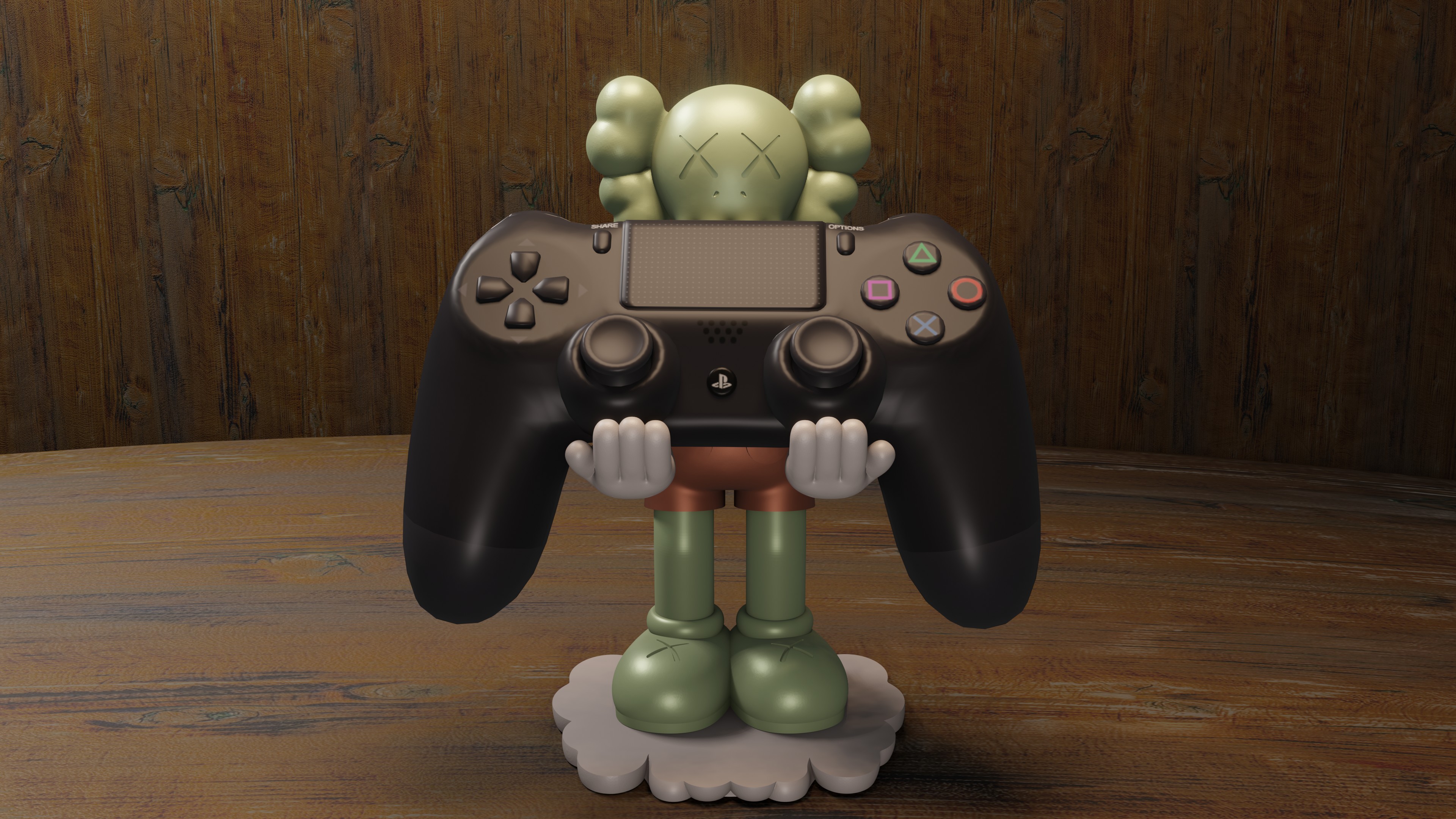 🕹️ CONTROLLER HOLDER / kaws joystick・ STL File for 3D printing・Cults