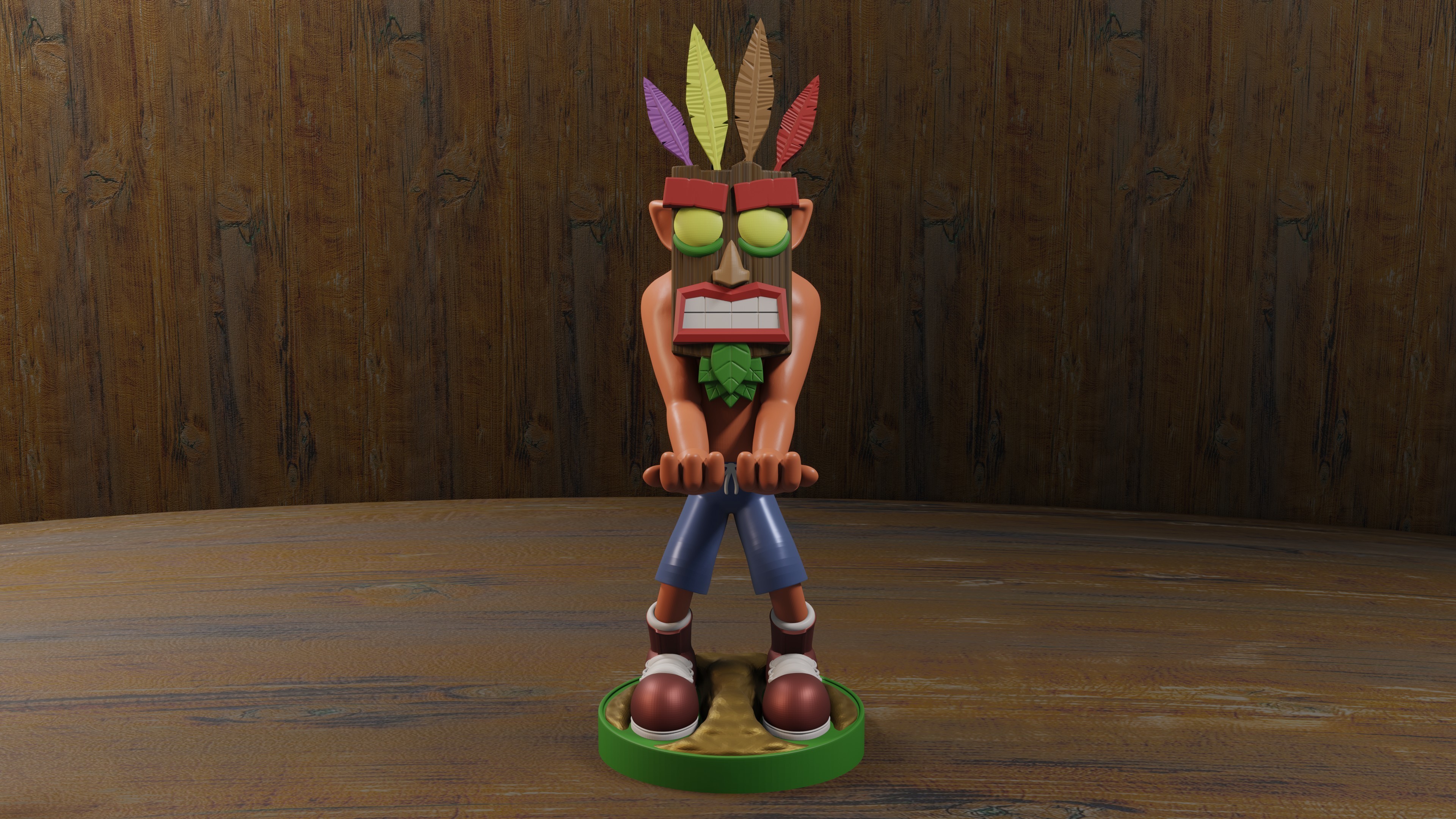 🎛️ CONTROLLER HOLDER / ps4 controller holder crash・ STL File for ・Cults