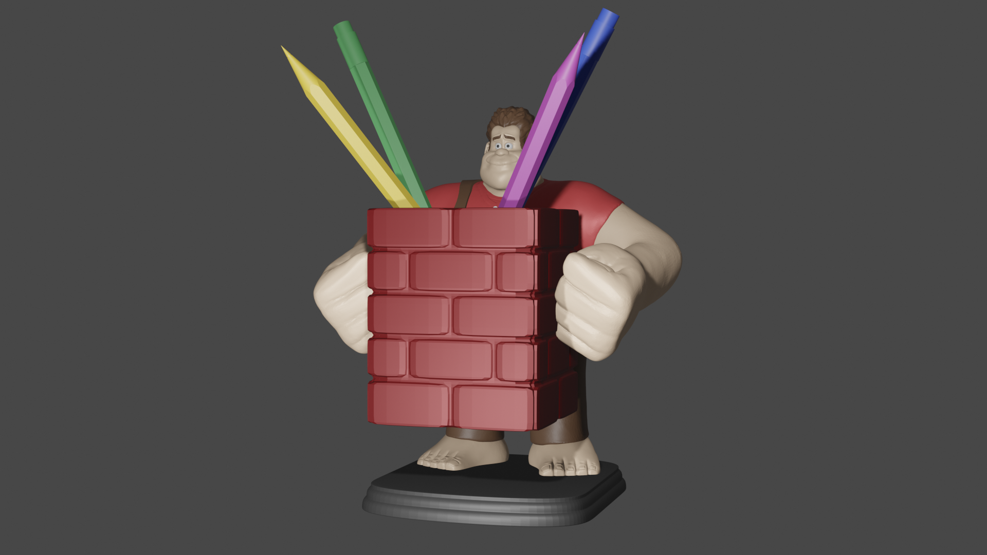 Free STL file Ralph the Feather Wrecker 🪶・Template to download and 3D ...