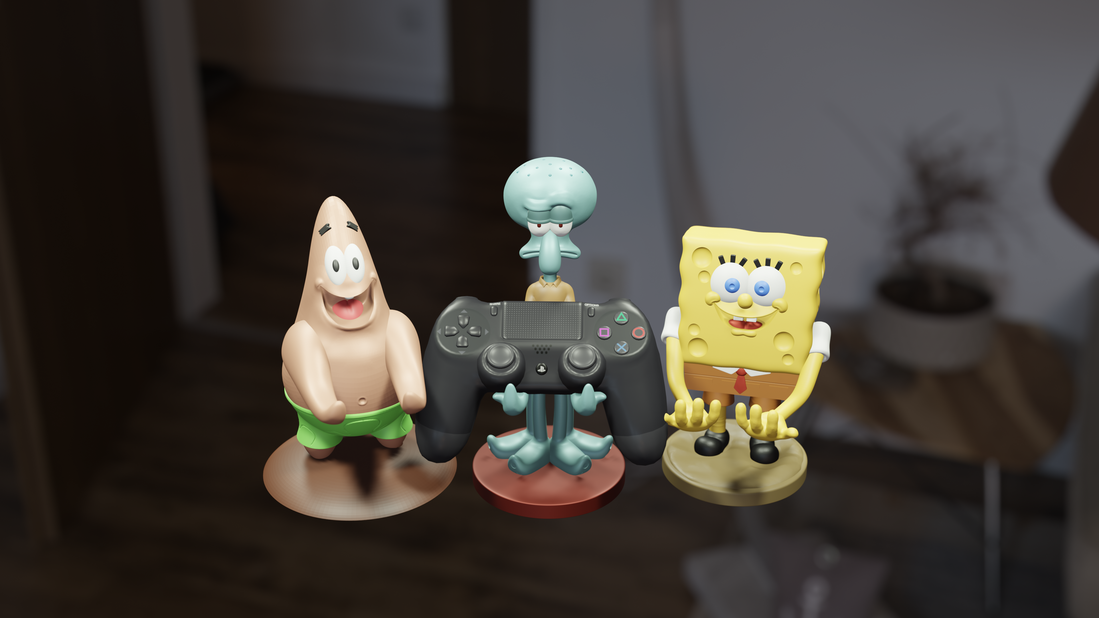 🕹️ CONTROLLER HOLDER / Joystick Holder Pack - SpongeBob SquarePants ...