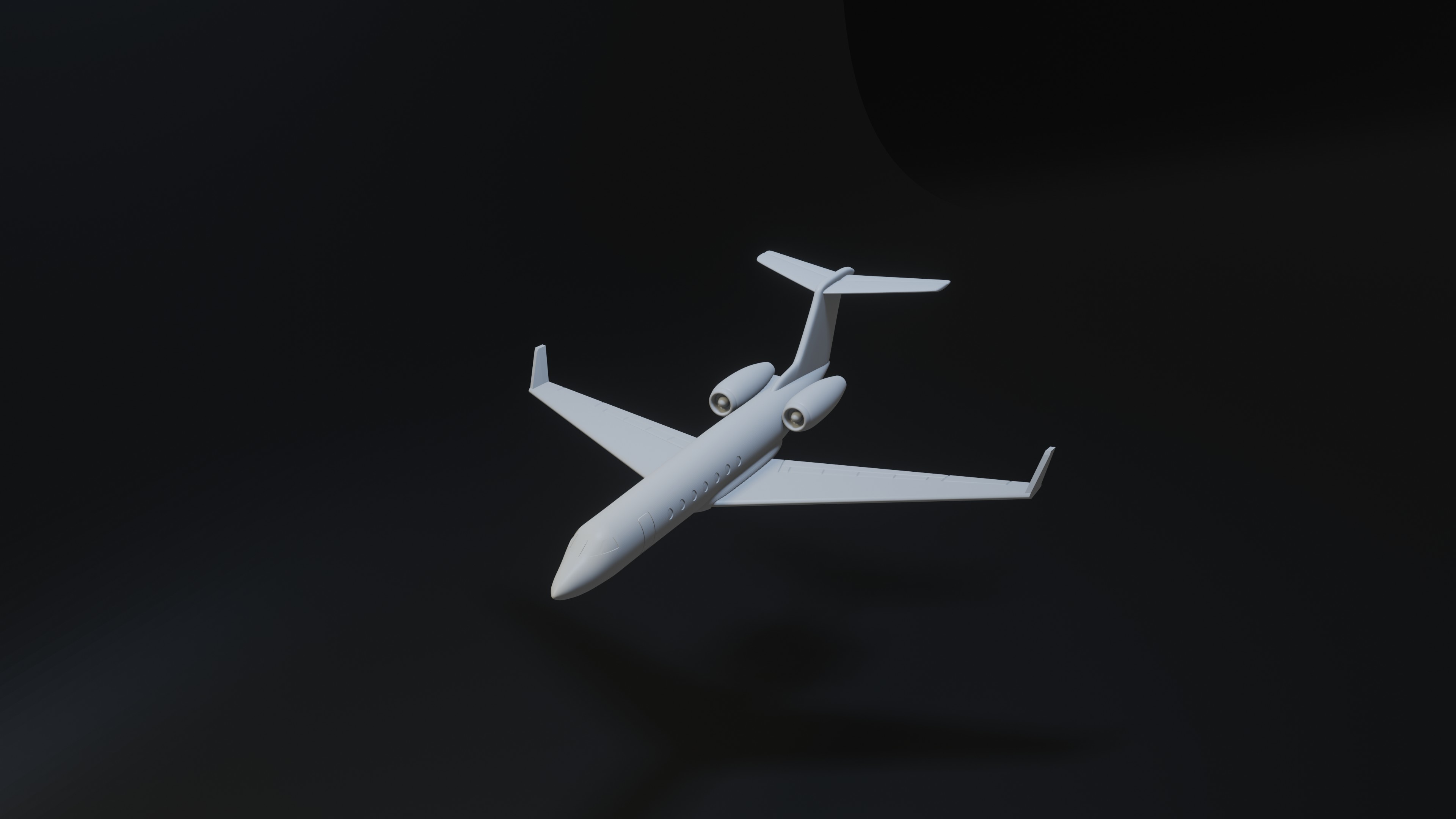 STL file Gulfstream G650 aircraft ️ ・3D printing template to download・Cults