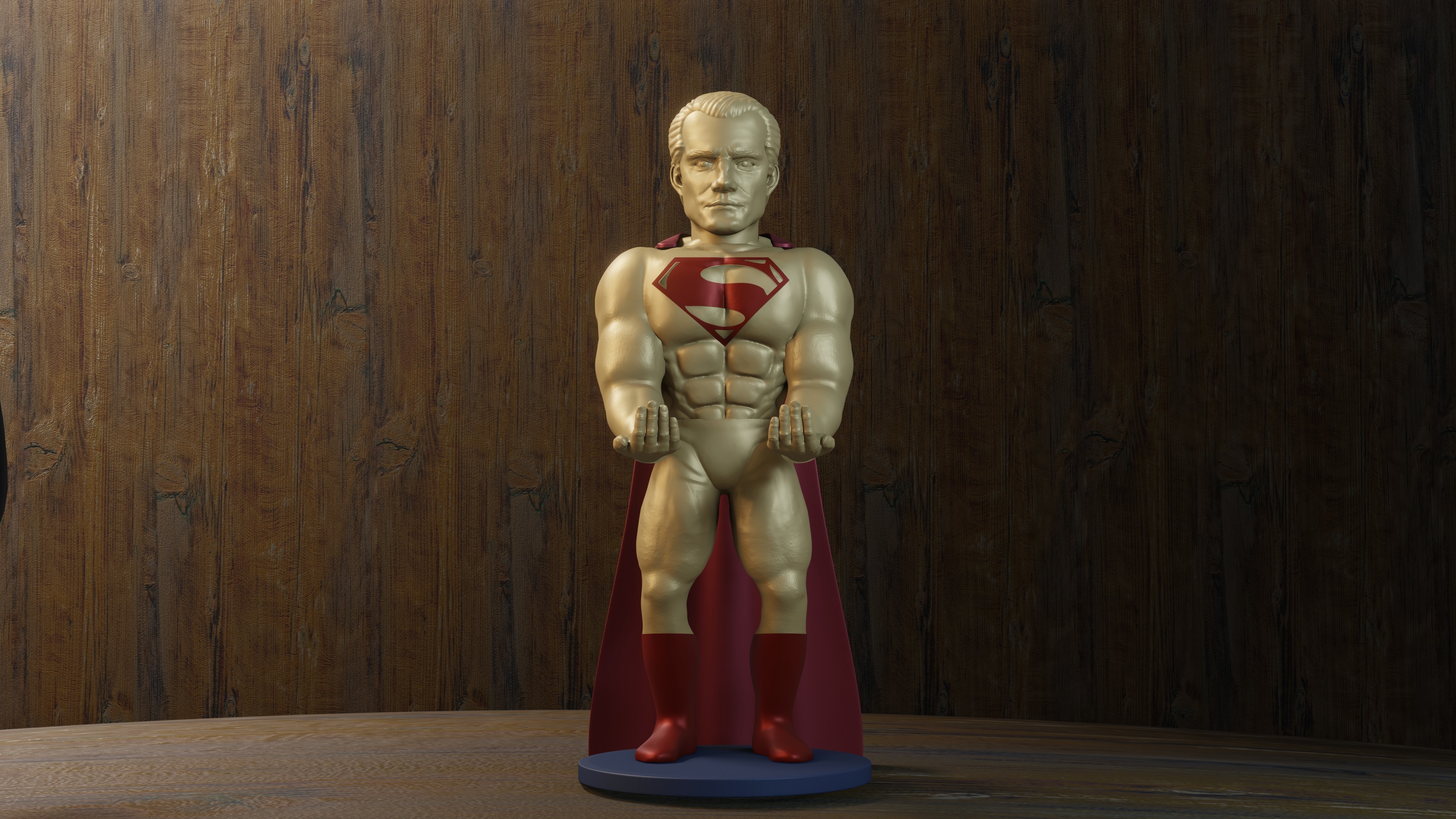 Archivo STL CONTROLLER HOLDER / SuperMan 🦸‍♂️・Modelo para descargar e ...