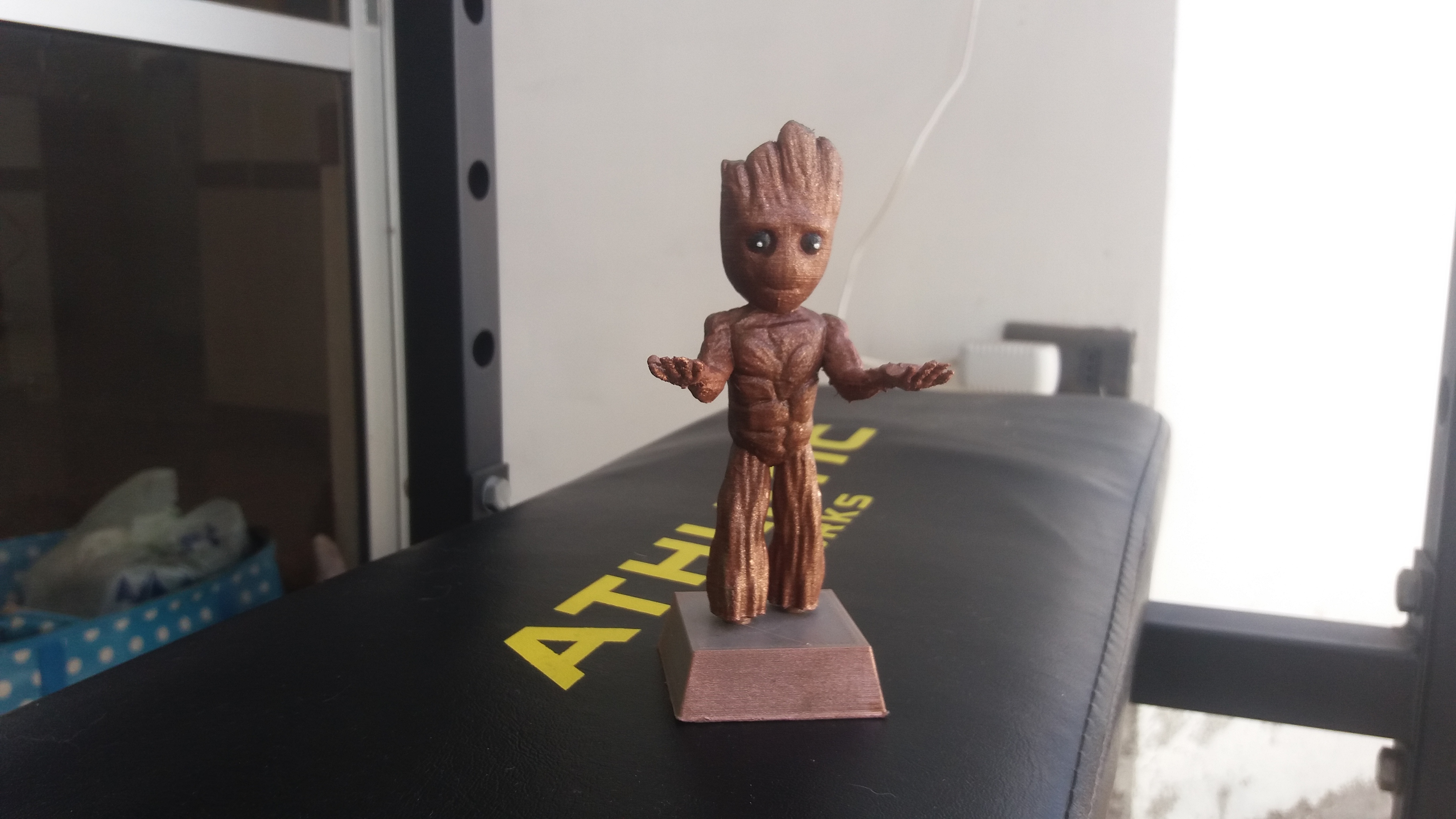 STL file PEN HOLDER GROOT 🖊️ ・Model to download and 3D print・Cults