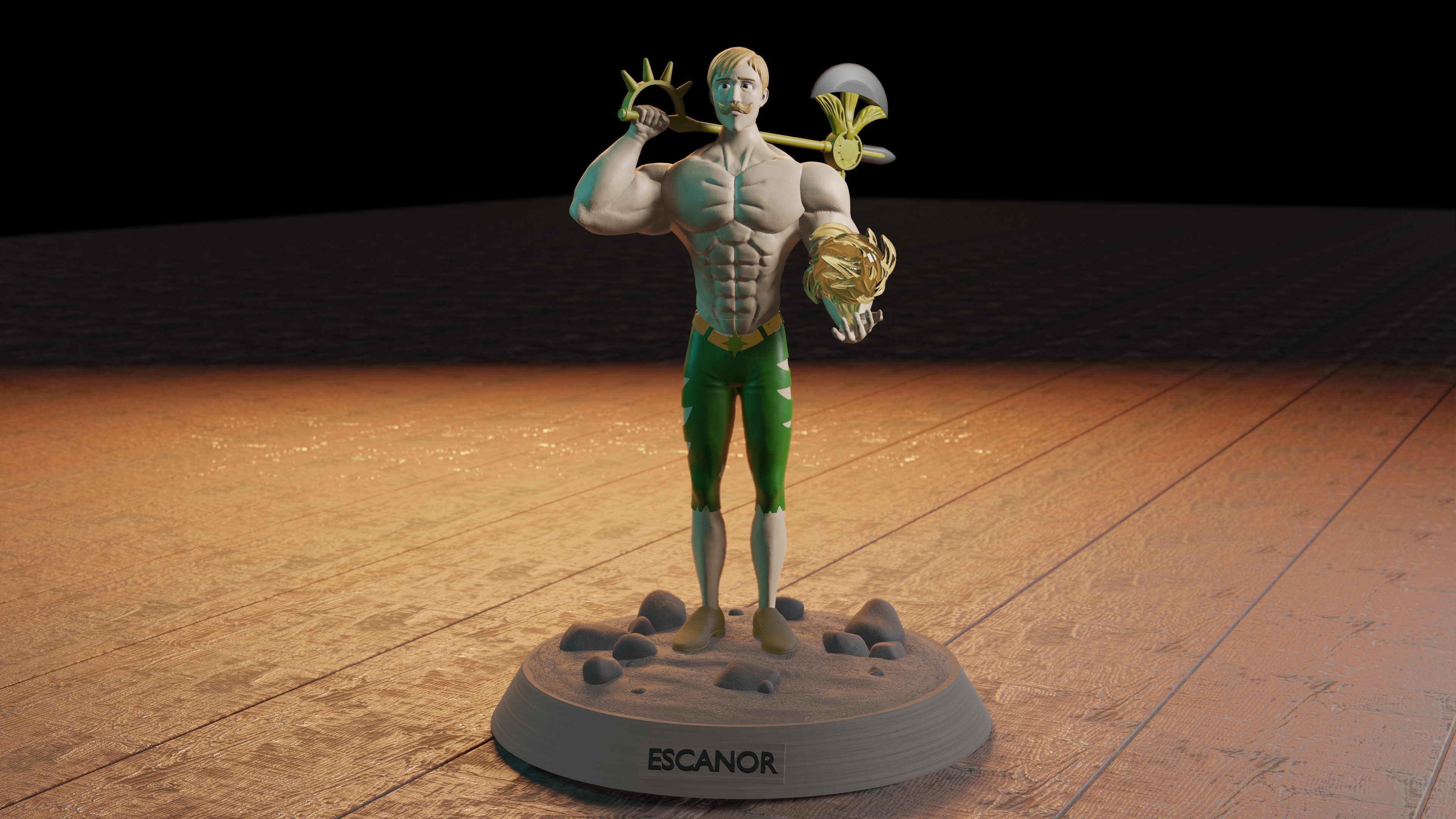 🦁 ESCANOR・ STL File for ・Cults