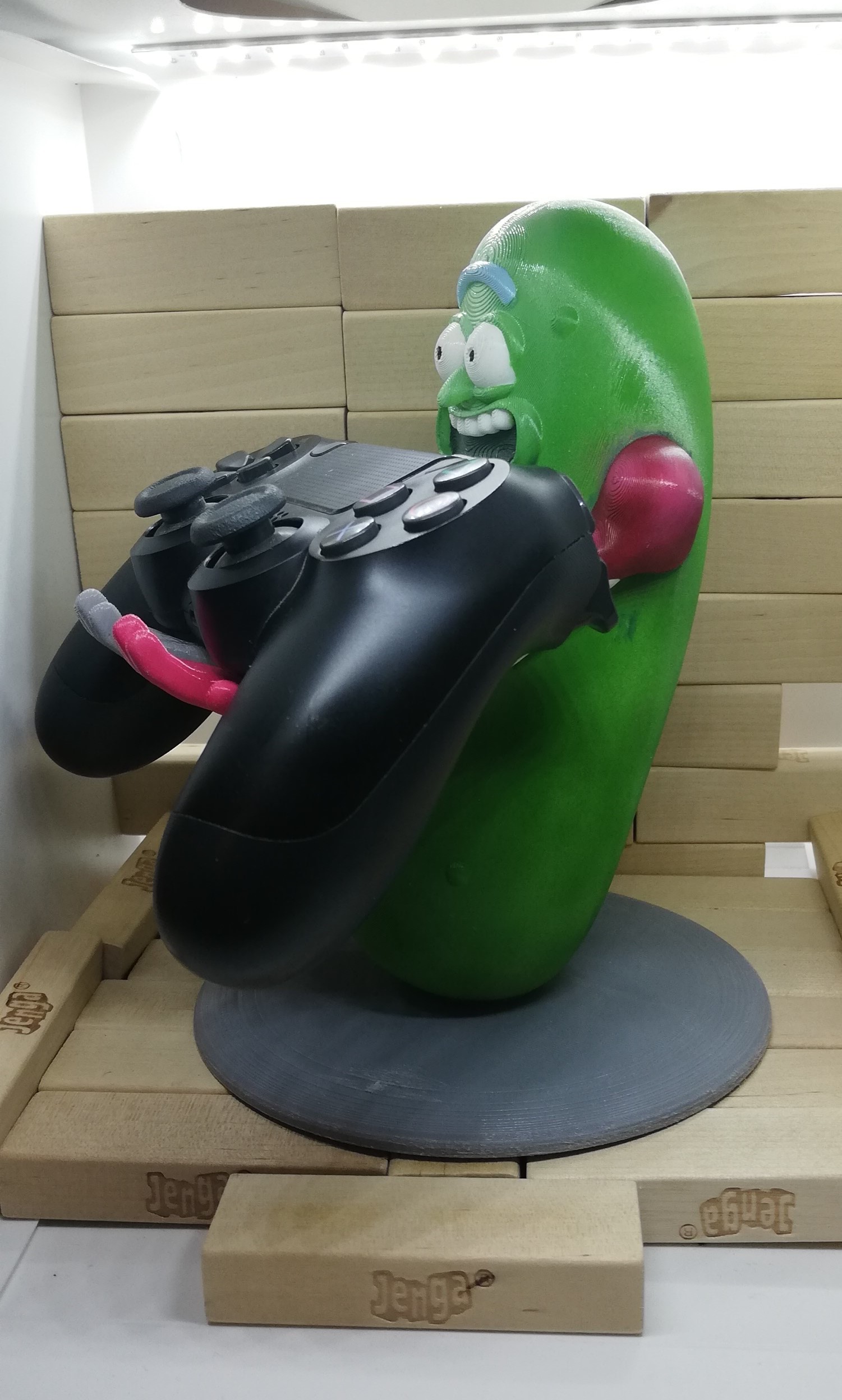 🎛️ CONTROLLER HOLDER / rick ps4・ STL File for ・Cults