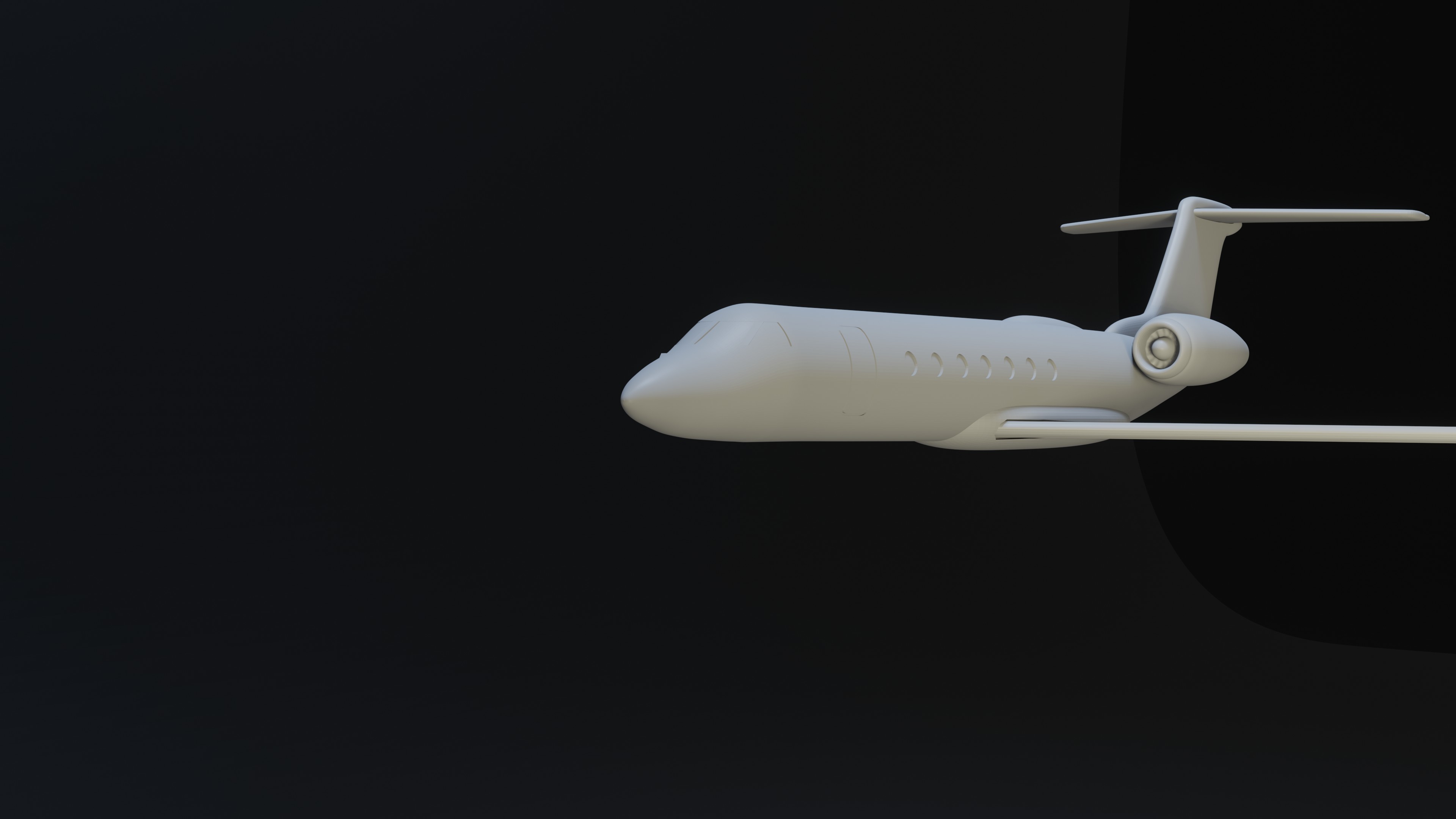 STL file Gulfstream G650 aircraft ️ ・3D printing template to download・Cults