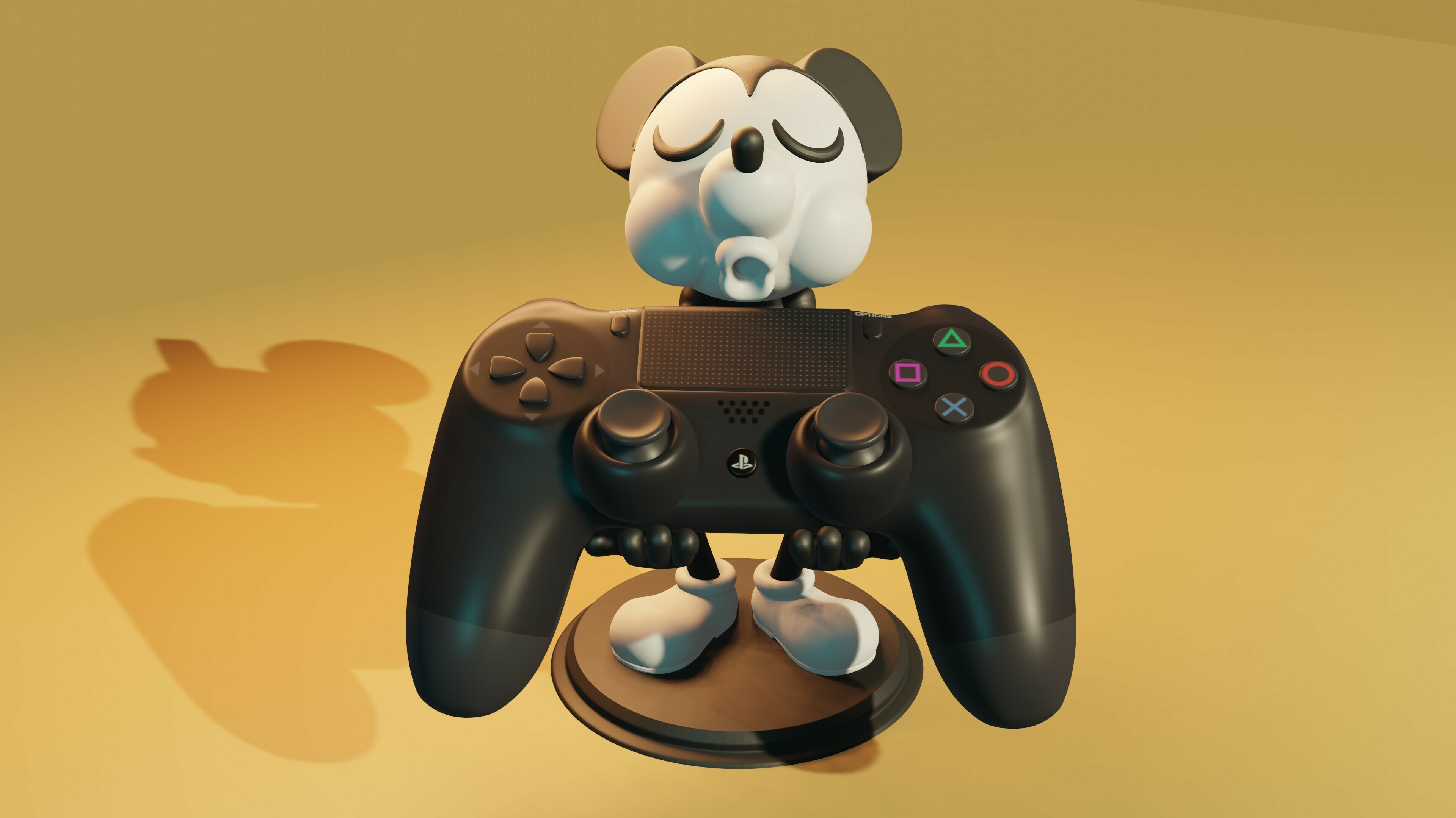 🐁 CONTROLLER HOLDER / Mickey Mouse controller holder・ STL File for ・Cults