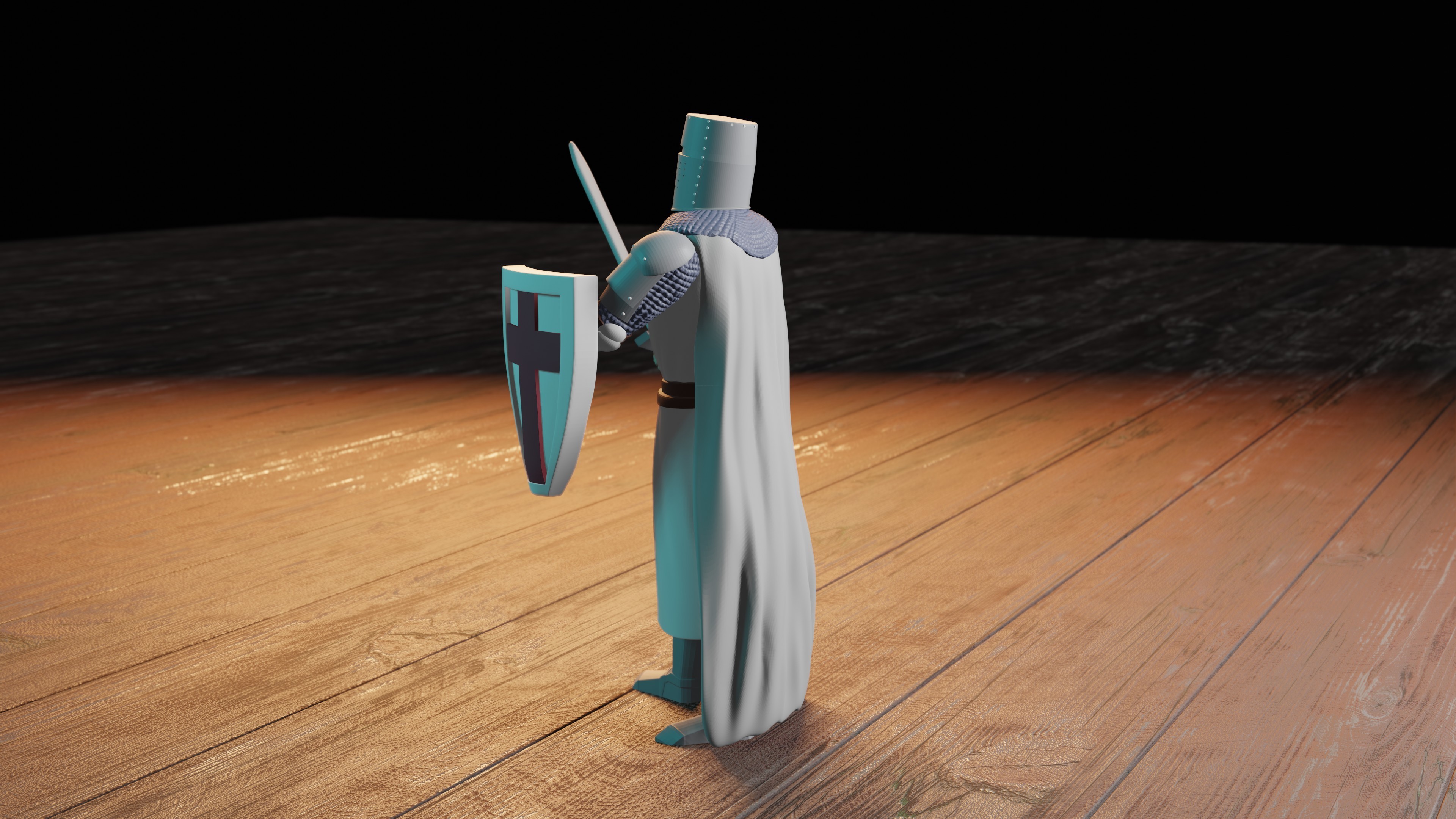 Archivo STL Knight Templar 👽 ・Objeto imprimible en 3D para descargar・Cults