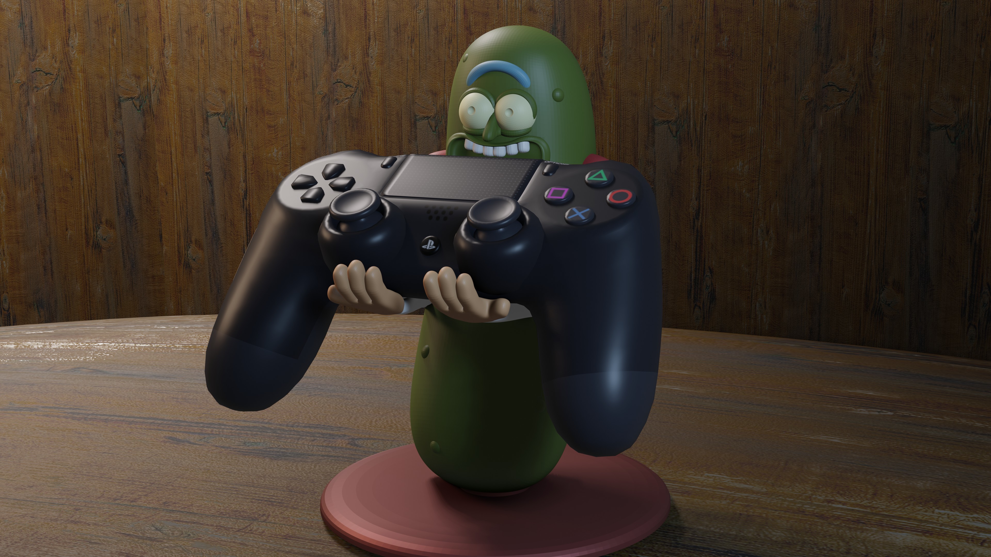 Archivo STL CONTROLLER HOLDER / rick ps4 🎛️ ・Diseño imprimible en 3D ...