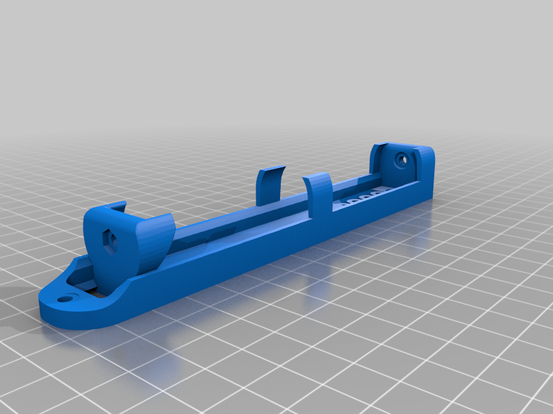 Free STL file 18650 Battery Holder x2 (serial) 🔋 ・3D print design to ...