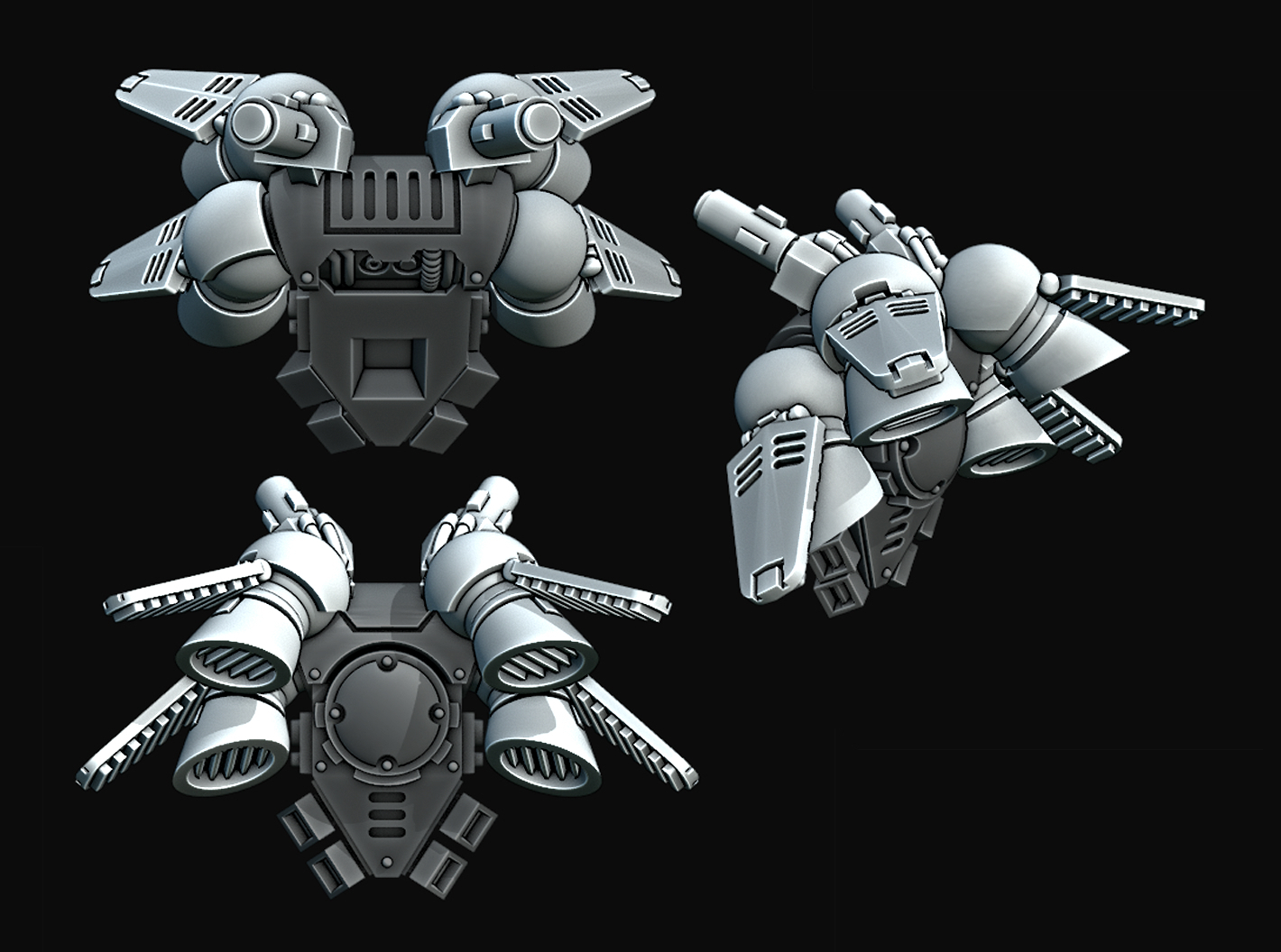 Archivo STL Jumpacks de primera calidad 🎲 ・Objeto para impresora 3D ...