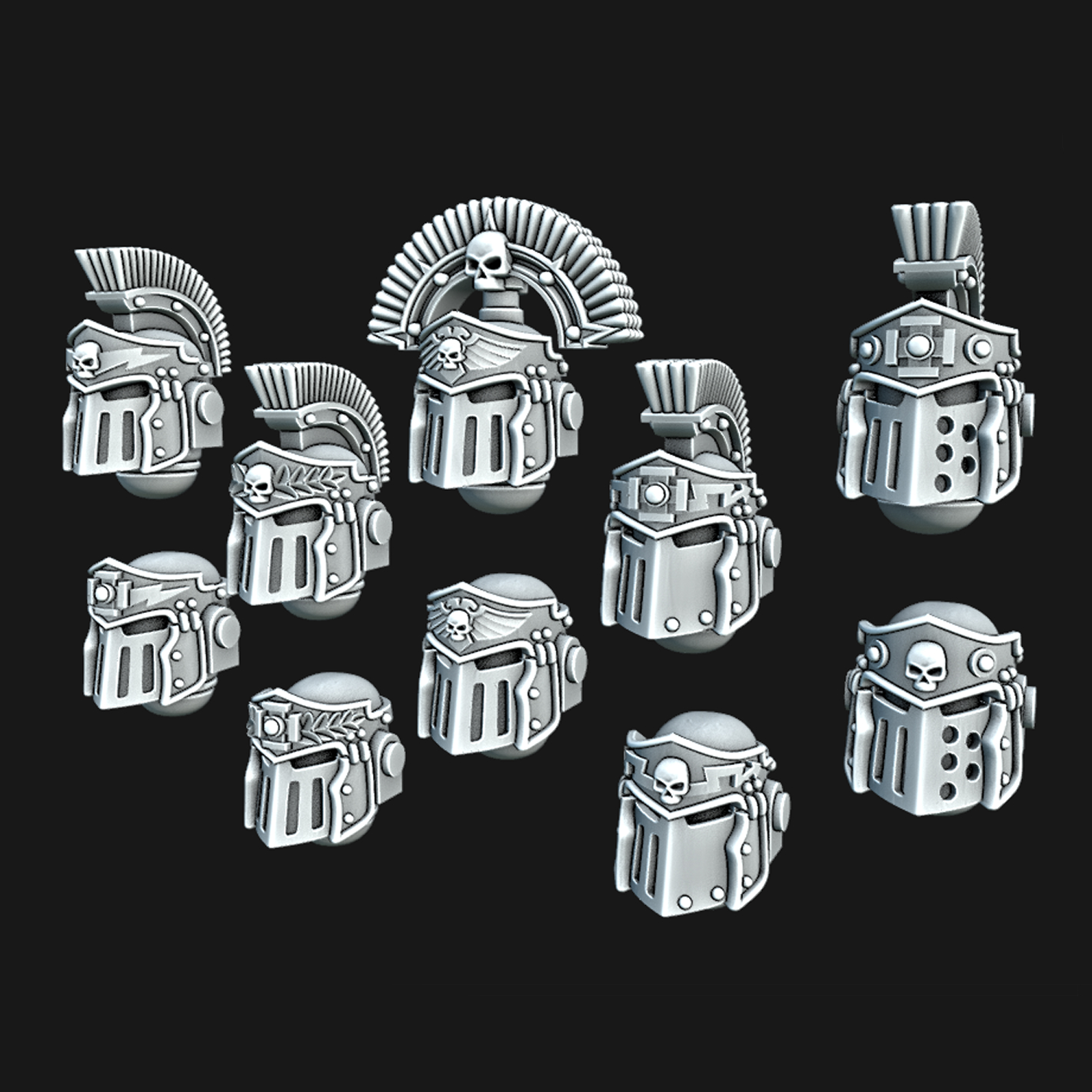 💀 Generic Roman SM Helmets・ 3D File for 3D printing・Cults