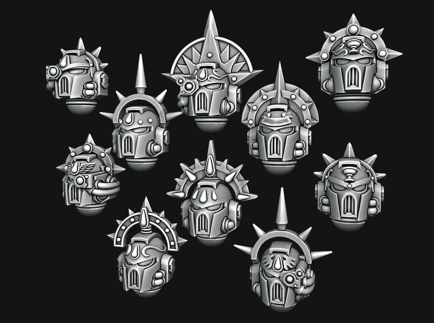 🏛️ BA Greek Errant Helmets・ STL File for ・Cults