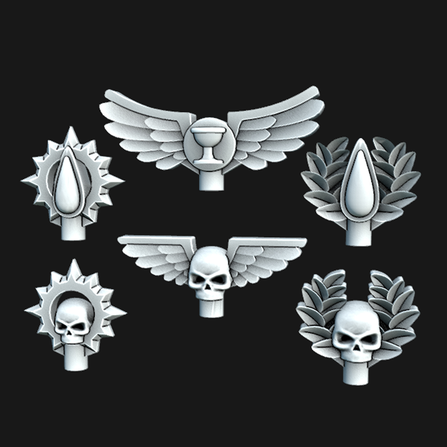 🛰 BA Character Baners・ STL File for ・Cults