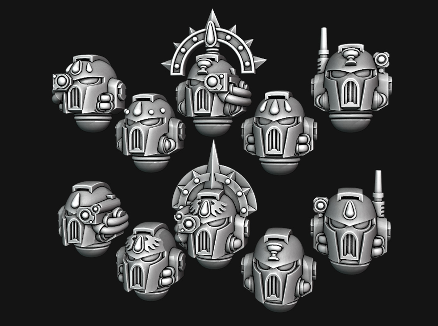 🏛️ BA Greek Errant Helmets・ STL File for ・Cults