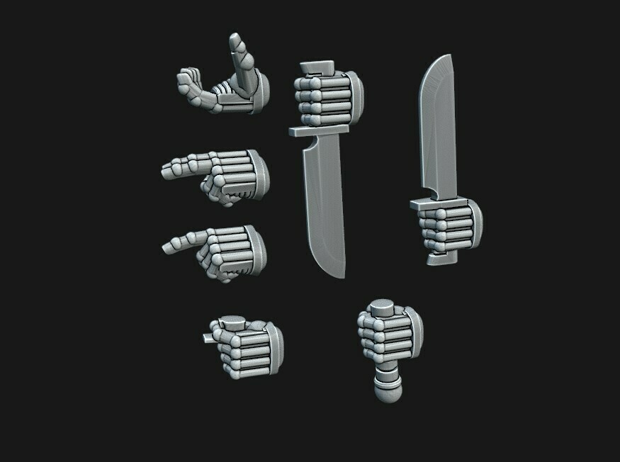 🤖 SM Cybernetic Arms・ 3D File for 3D printing・Cults