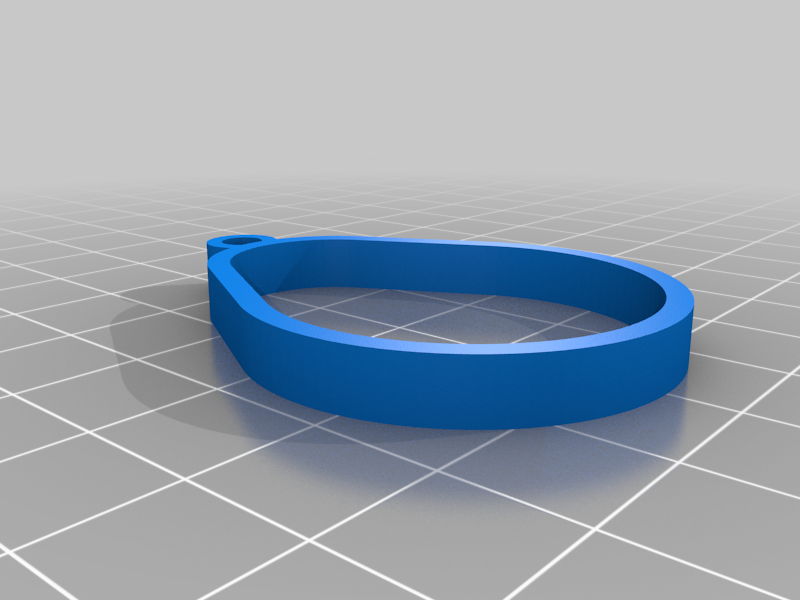 🗝️ RFID Keyring Profile・Free STL File for ・Cults