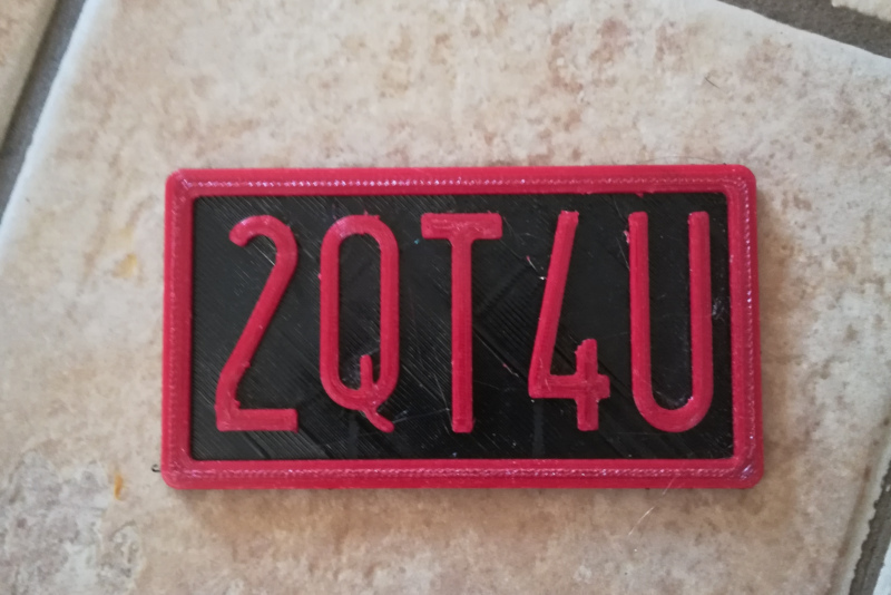🧸 Little Tikes Cozy Coupe License Plate・Free STL File for 3D printing・Cults