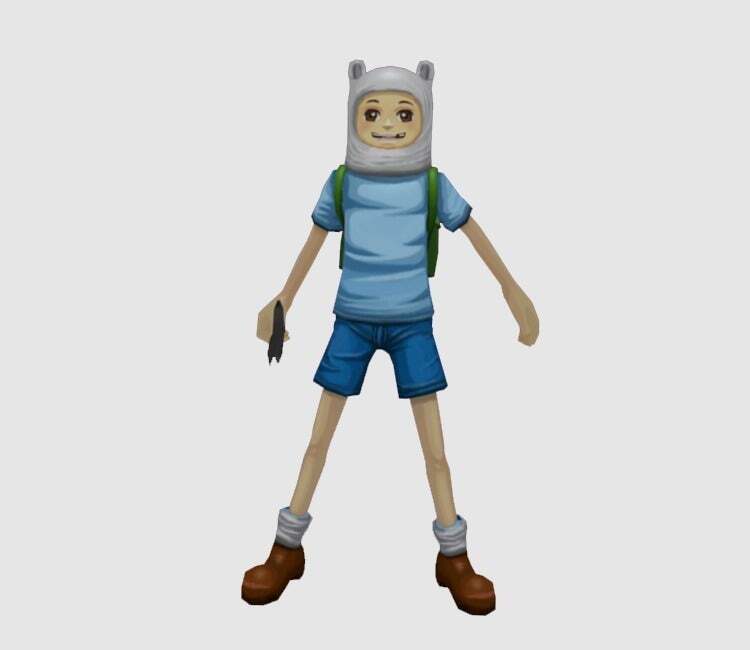Archivo STL gratis Original Finn (Fusion Fall) 🍂 ・Objeto de impresión ...