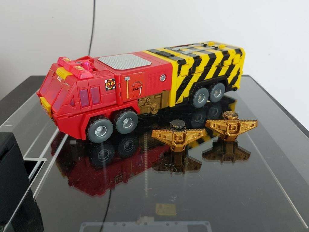 🤖 Transformer G1 Pyro / Spark waist・Free STL File for ・Cults