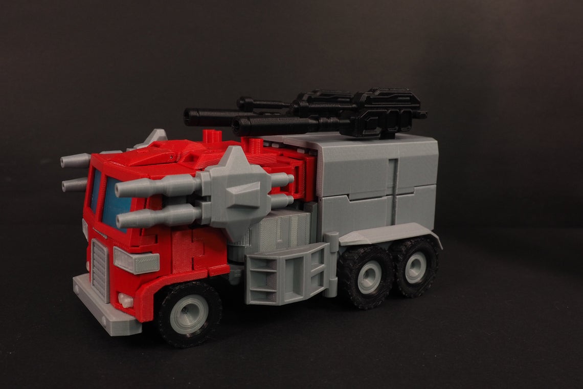 🤖 Transformers G1 Marvel Comic Powermaster Optimus Prime・ 3D File for ...