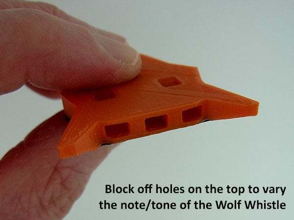 🐺 Wolf Whistles... easy and fun multi pitch whistles!・Free STL File for ...