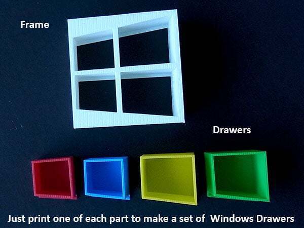🎂 Windows Drawers・Free STL File for ・Cults