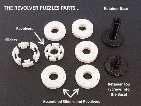 🧩 The "Revolver" - One Colour Print version of this Challenging ...