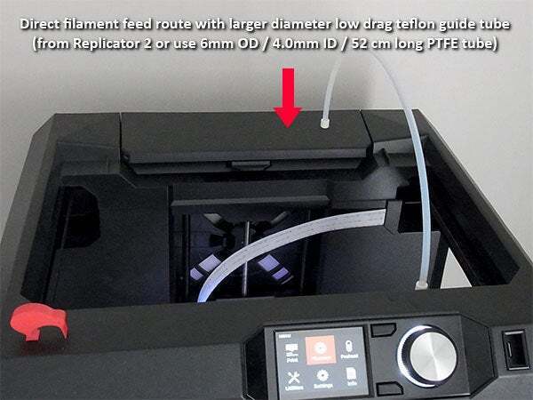 🪢 5th Generation Replicator - Filament feed system for reduced feeding ...
