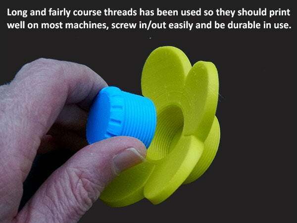 Free STL file Flower Containers 💐 ・Design to download and 3D print・Cults