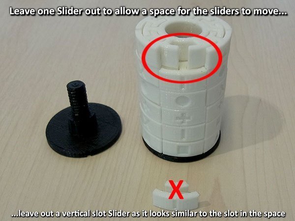 🧩 The "Revolver" - One Colour Print version of this Challenging ...