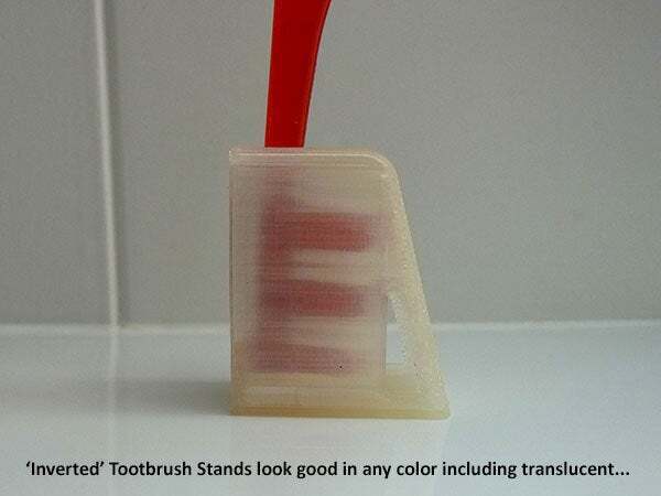 Free STL file Inverted Tooth Brush Stands 🦷 ・Object to download and to ...