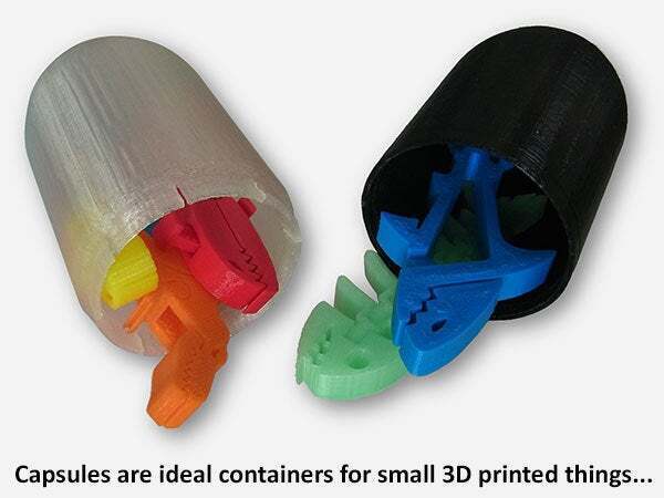 Free STL file Capsules 🍾 ・Object to download and to 3D print・Cults