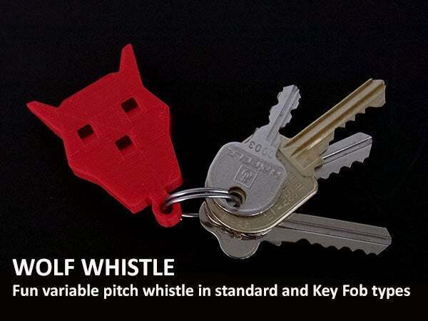 🐺 Wolf Whistles... easy and fun multi pitch whistles!・Free STL File for ...