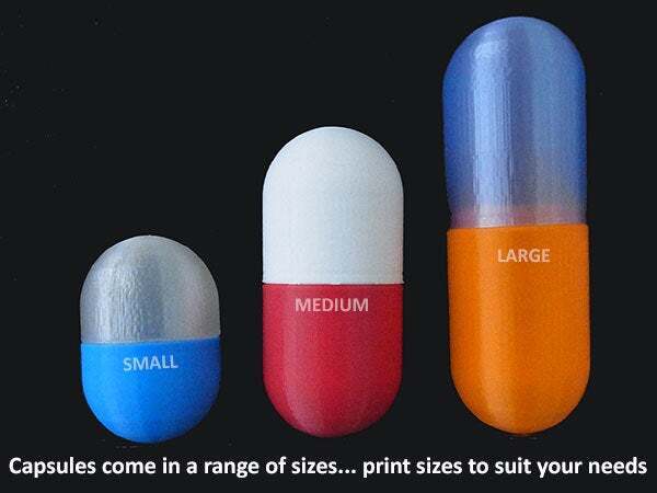 Free STL file Capsules 🍾 ・Object to download and to 3D print・Cults