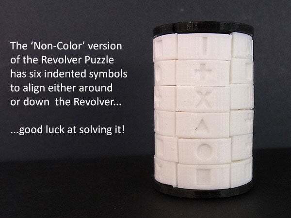 🧩 The "Revolver" - One Colour Print version of this Challenging ...