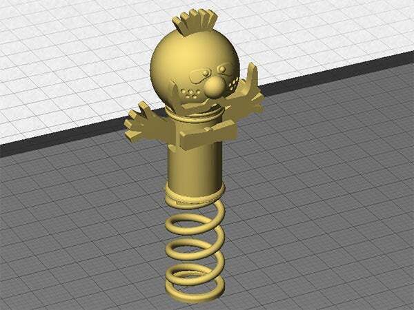 🪄 Zebedee - From The Magic Roundabout (Wobbles on the spring and arms ...