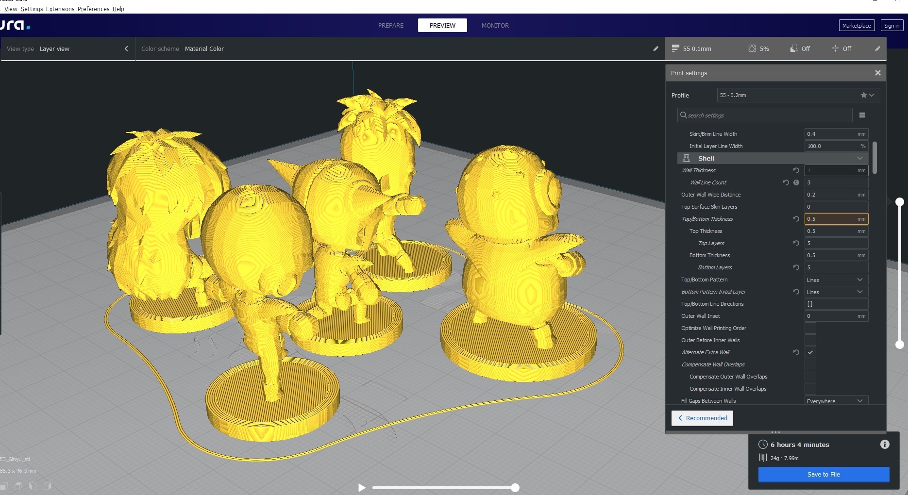STL file Ginyu Force chibi 🎲 ・3D printable model to download・Cults