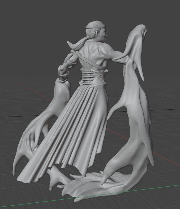 🔥 Fire Sorcerer・Free STL File for 3D printing・Cults