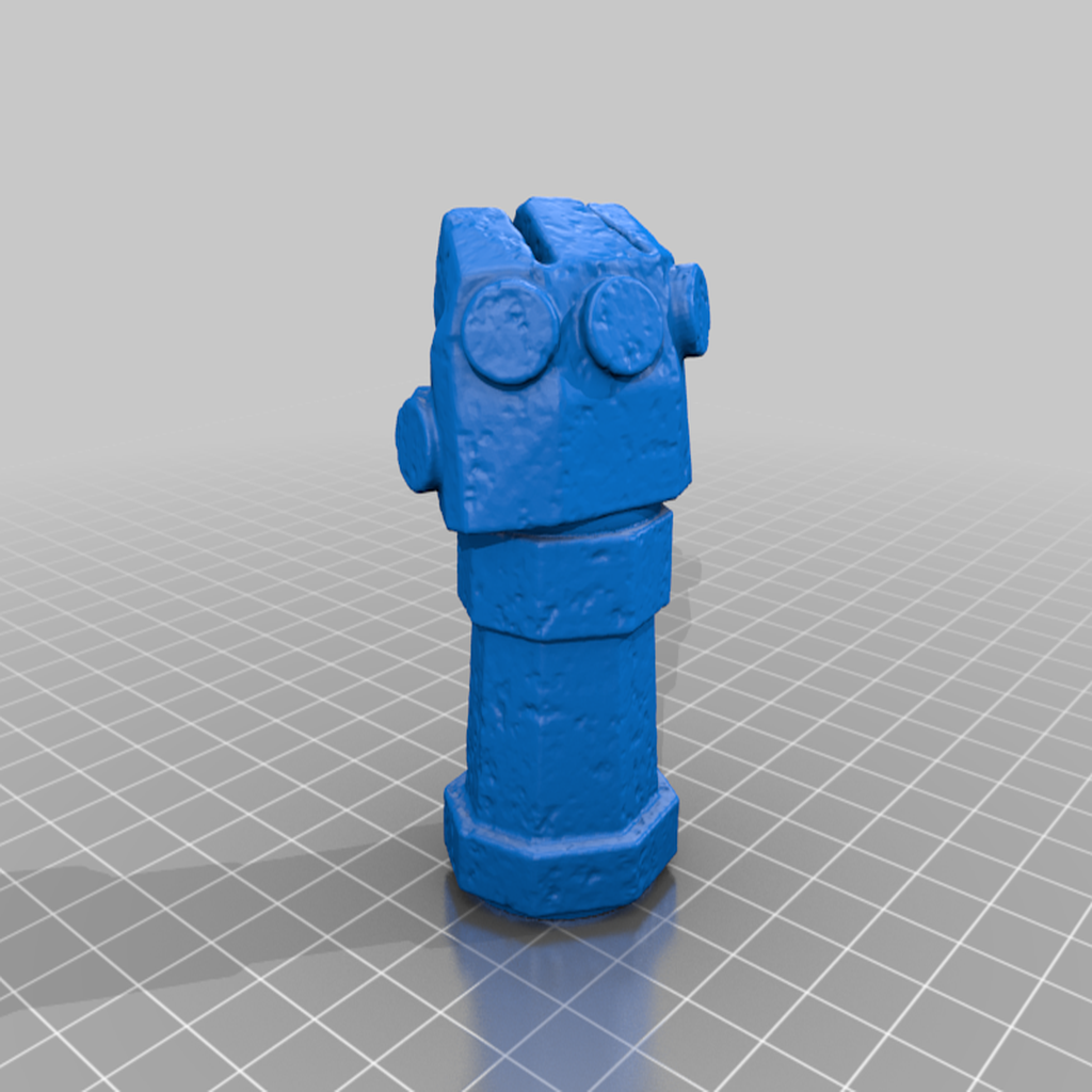 Free STL file Punch HellBoy 👊・3D printing idea to download・Cults