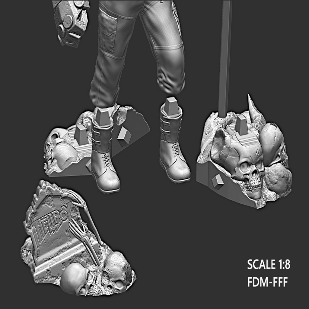 Free STL file Punch HellBoy 👊・3D printing idea to download・Cults
