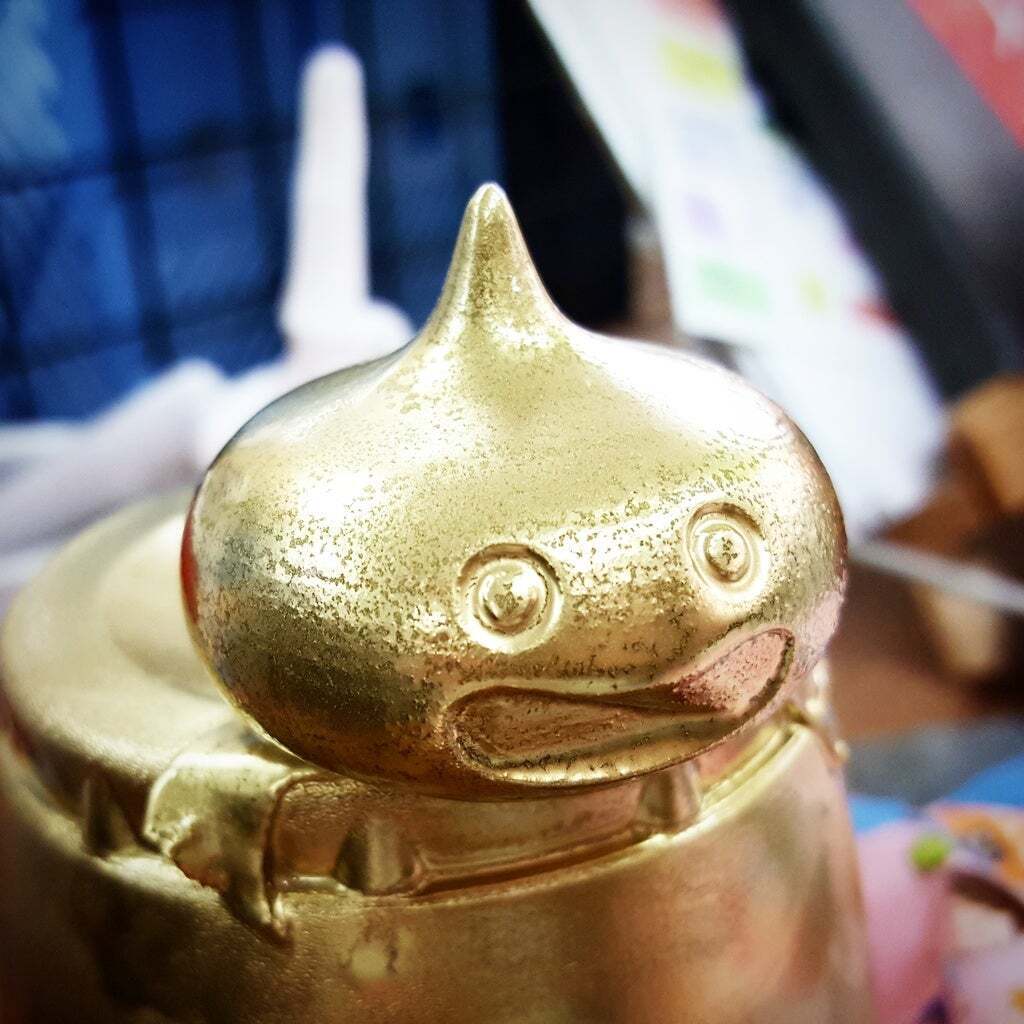 🎨 Slime (Gold Metal Slime)・Free STL File for ・Cults