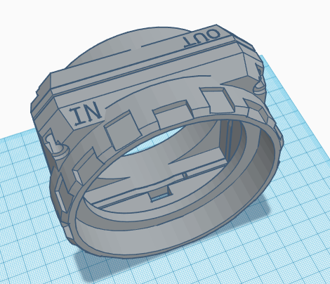 Free STL file 12v fan adapter for 4" hose 🧞‍♂️ ・3D print object to ...