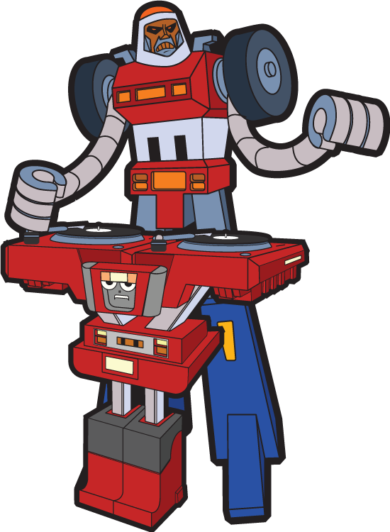 Free STL file Scooter Gobot DJ Mix Mode 🛴 ・3D printer model to download ...