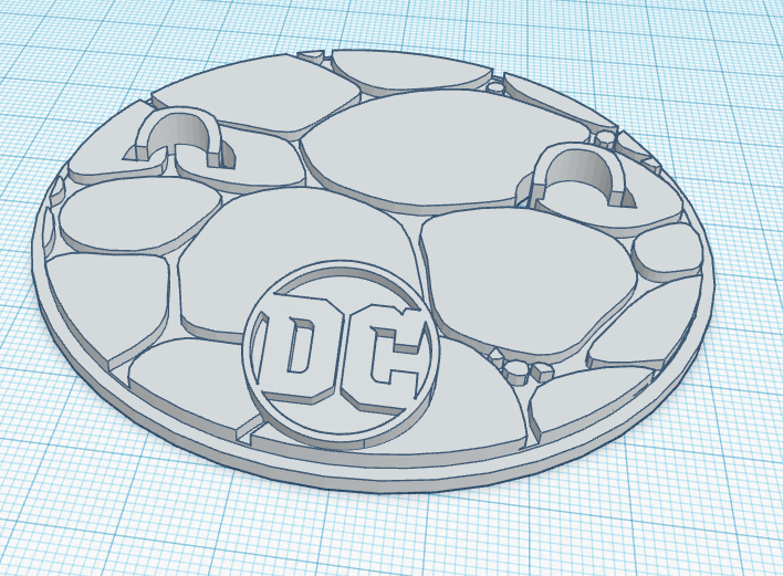 Бесплатный STL файл DC Figure Stand 🧞‍♂️・Модель для загрузки и 3D ...