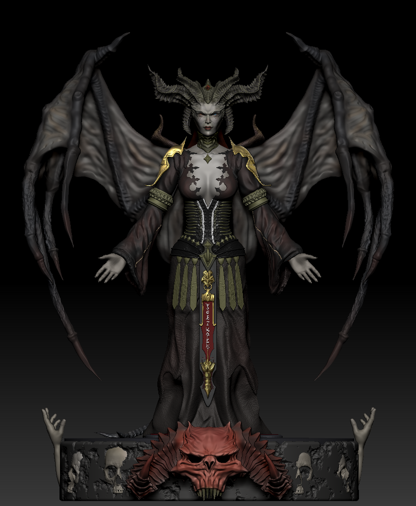 👩 Lilith・ STL File for ・Cults